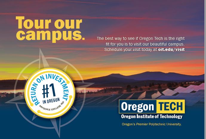 Oregon Tech - Klamath Falls Daily Visit